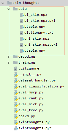 使用 skip-thoughts 提取句子特征_skip-thought模型代码实例-CSDN博客