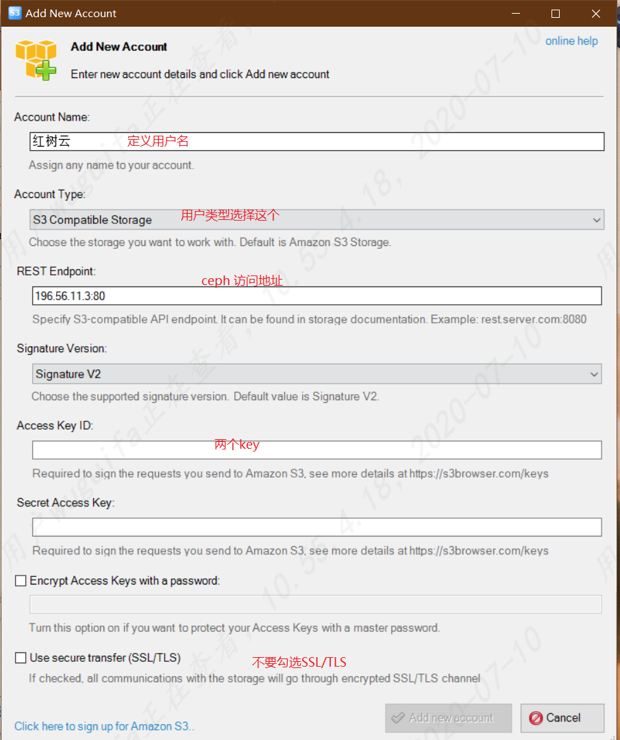 【ceph】使用S3 Browser访问ceph桶里的文件_ceph能直接访问文件吗-CSDN博客