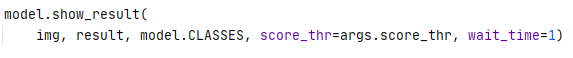 Pycharm运行时关于cannot import name ‘show_result‘ from ‘mmdet.apis‘问题的解决_cannot import name ...