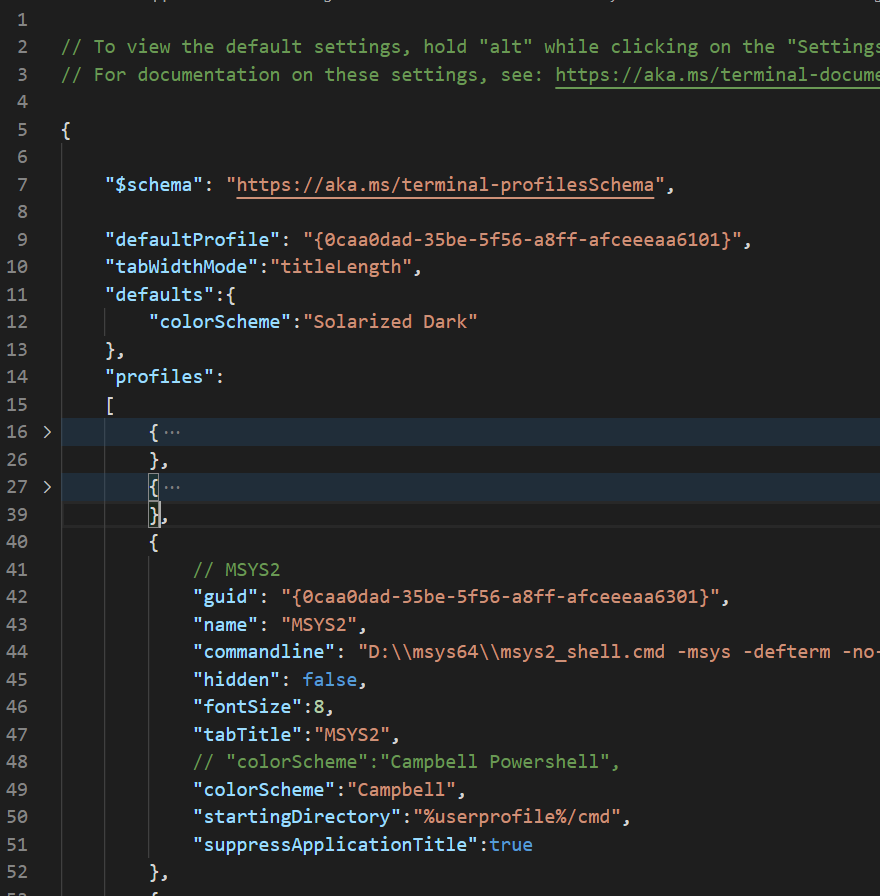 把MSYS2终端放在Windows Terminal中_msys2 terminal_chenxizhan1995的博客-CSDN博客