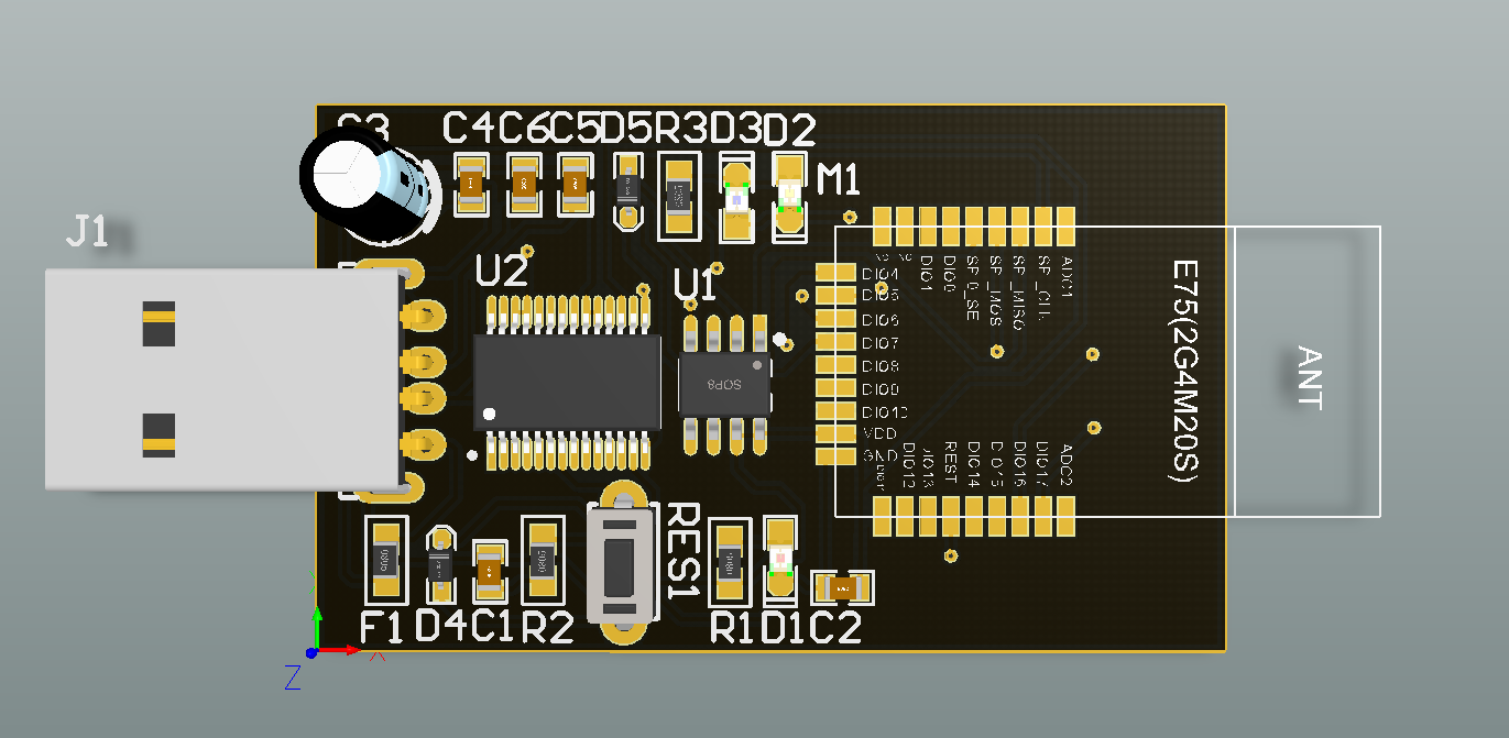 NXP JN5169 USB Dongle 原理图_linux jn5169-CSDN博客