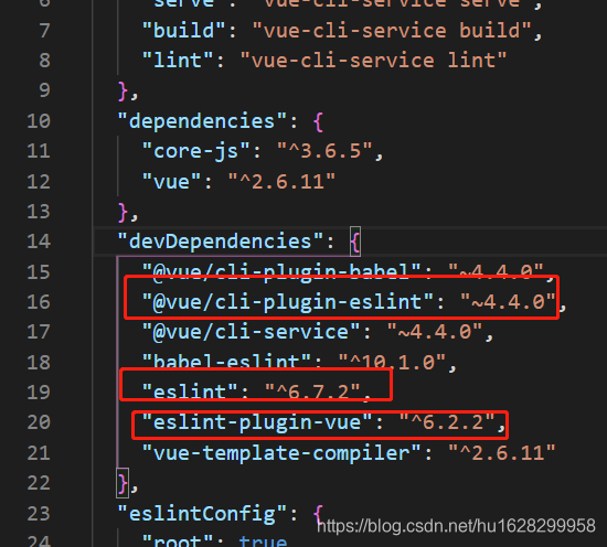 Eslint Vue 项目中 Packagejson 和 Eslintrcjs 配置eslint Packagejson Csdn博客