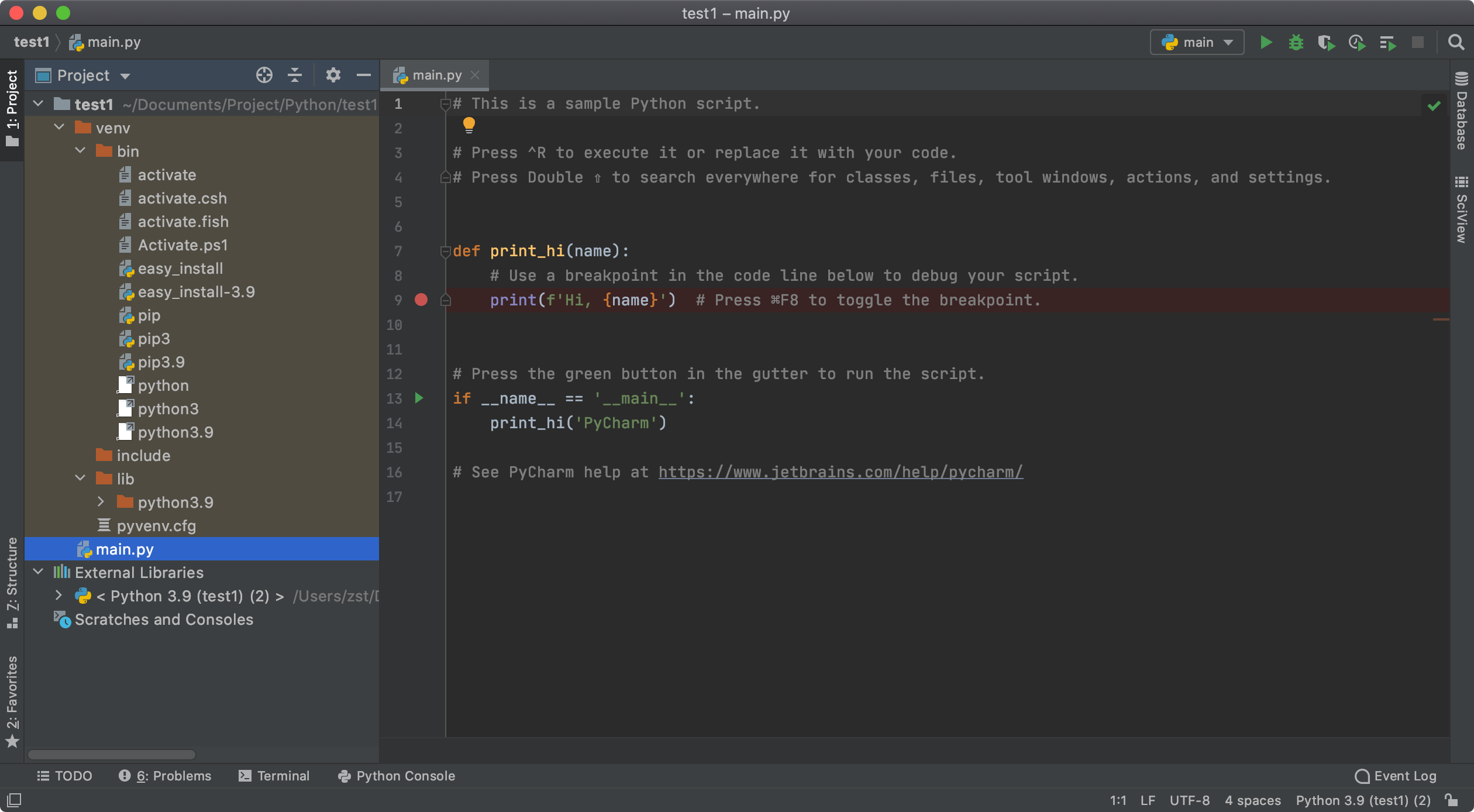 PyCharm安装教程、目录结构_pycharm项目目录结构-CSDN博客