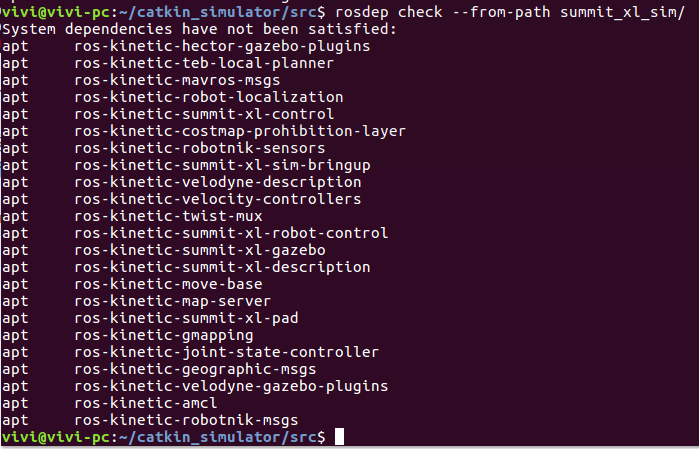ROS 之 rosdep 妙用：一键解决package依赖包问题_rosdep 修改依赖项-CSDN博客