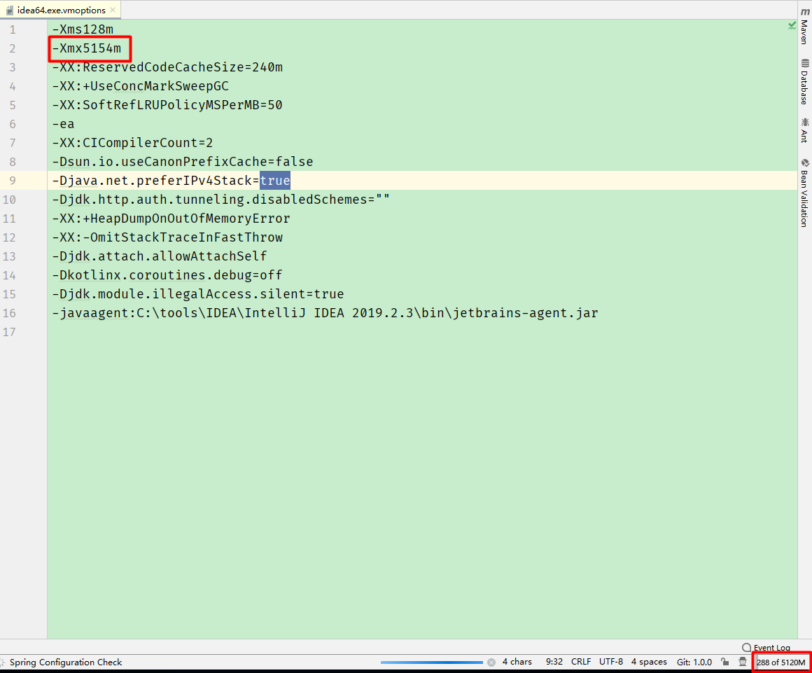 IDEA中设置运行内存大小 及 卡顿优化_idea设置运行内存-CSDN博客