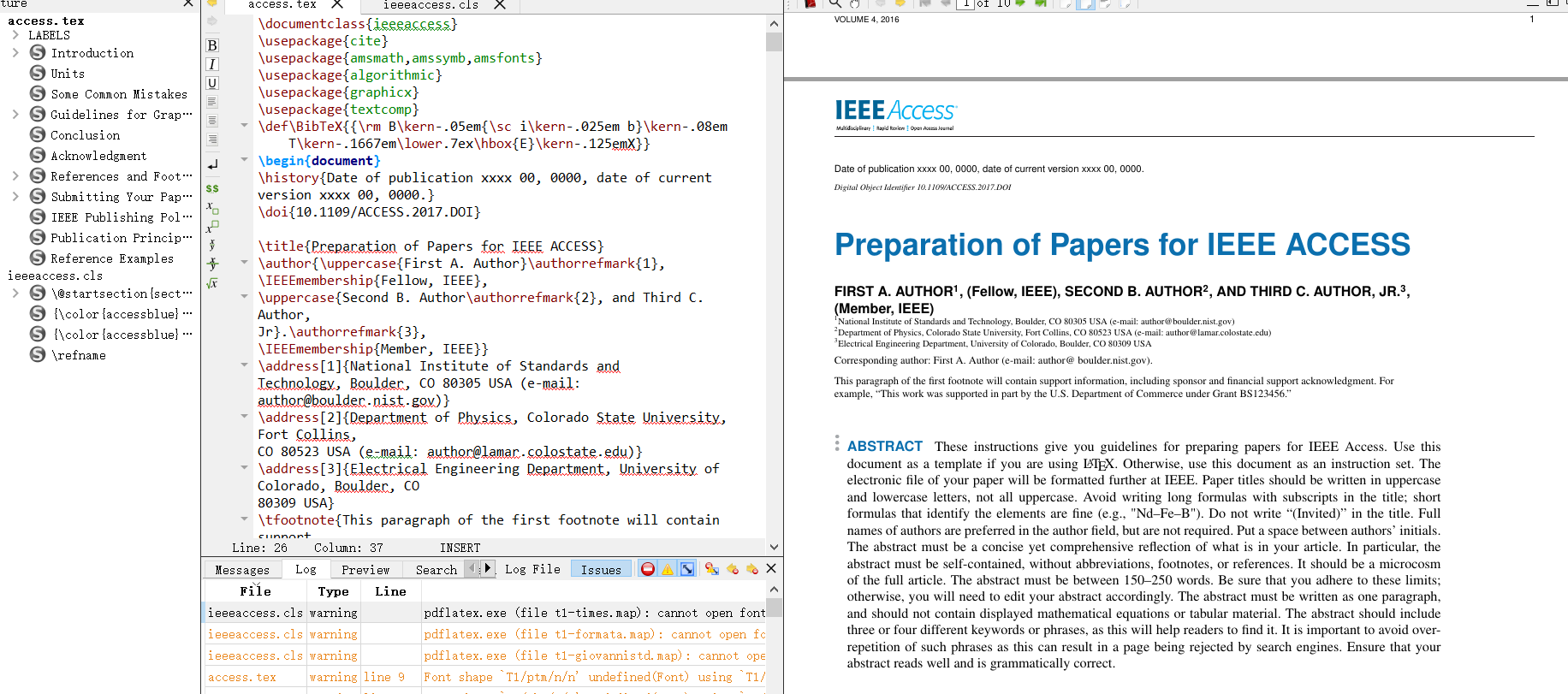 IEEE Access 模板 图片编辑 - 程序员大本营