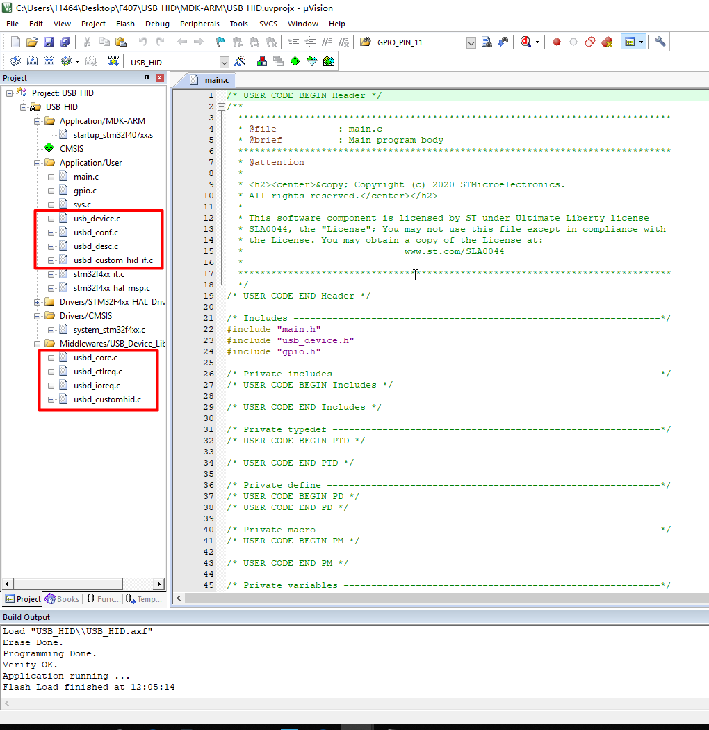 STM32F407的USB_HID 基础配置STM32CubeMX_stm32f407 hid-CSDN博客