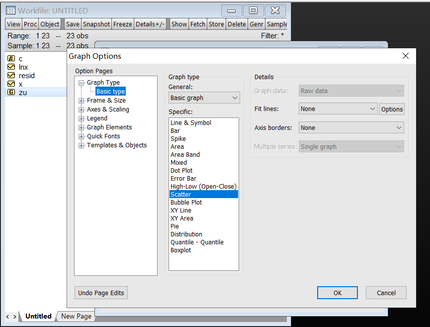 EVIEWS 学习基本操作+数据输入 01_eviews ls-CSDN博客
