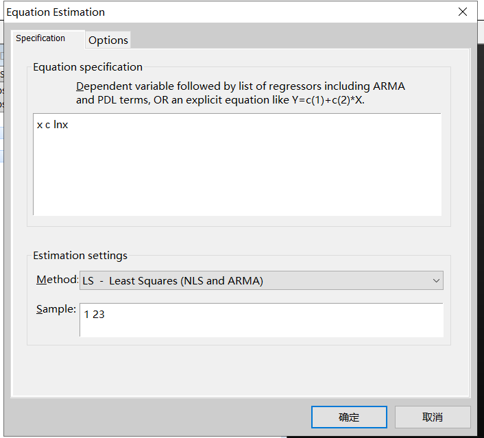 EVIEWS 学习基本操作+数据输入 01_eviews ls-CSDN博客