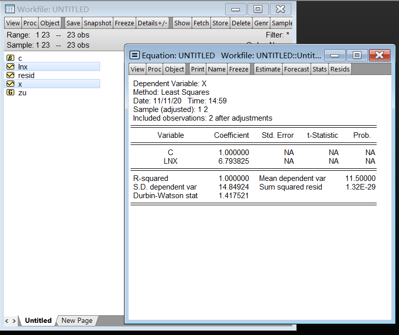 EVIEWS 学习基本操作+数据输入 01_eviews ls-CSDN博客