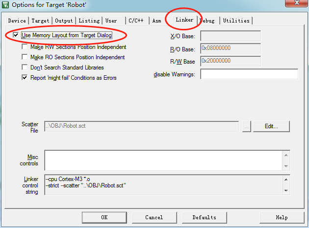 KEIL设置程序起始地址无效解决方法，STM32 IAP程序起始地址_read only memory areas-CSDN博客