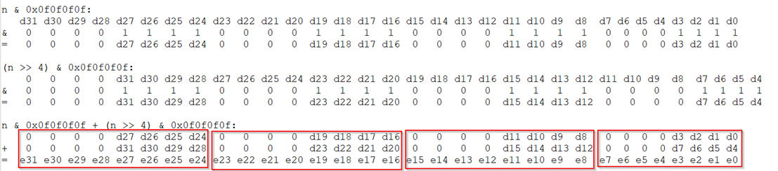 hamming weight algorithm(汉明算法)以及kernel的实现_汉明权重c++-CSDN博客