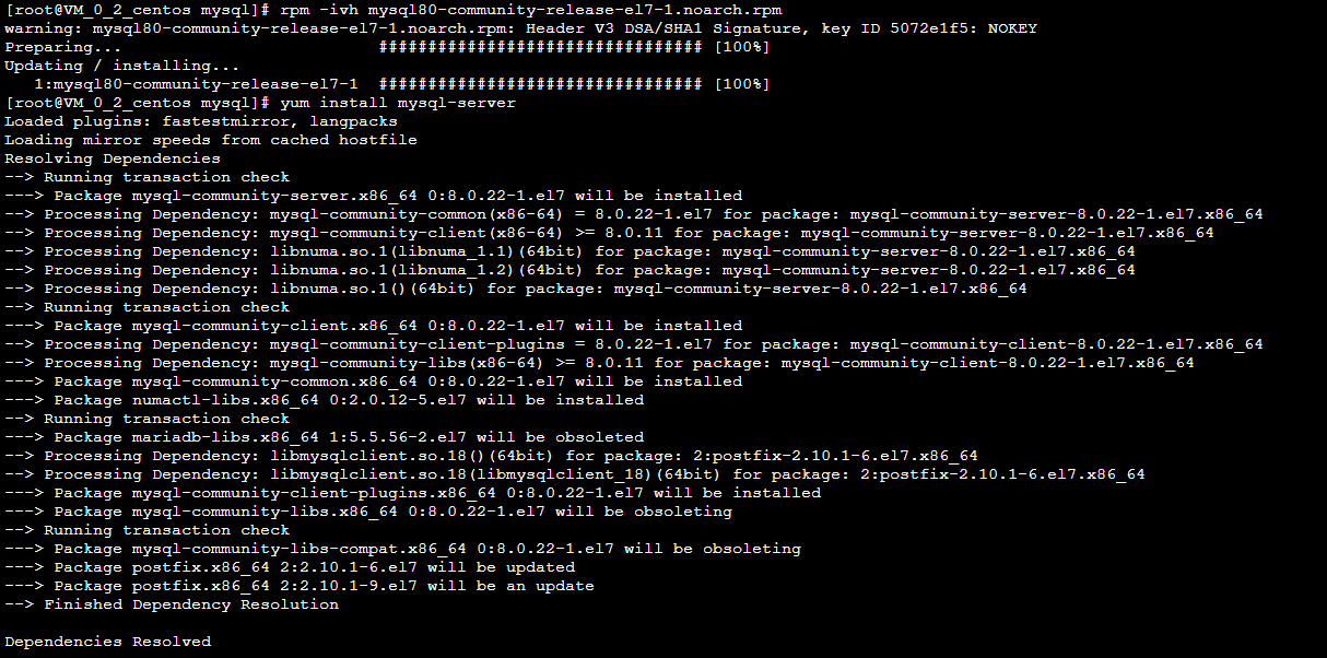 Centos7 Mysql8 0 国内镜像源安装 Linux版mysql8国内镜像源 Csdn博客
