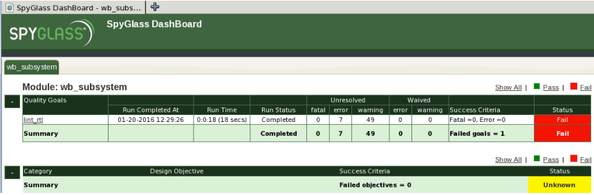 Spyglass use tutorial - Programmer Sought