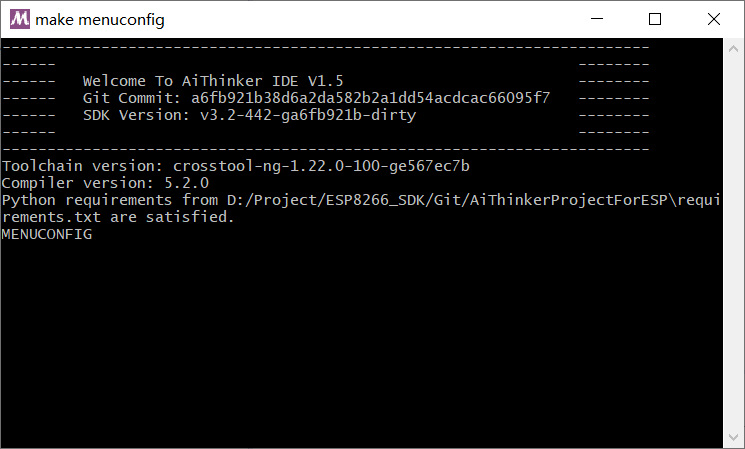 ESP8266 Windows开发环境搭建（IDE1.5）_安信可ide1.5烧录-CSDN博客