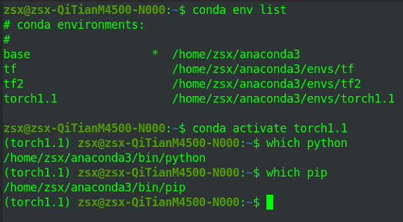 anaconda虚拟环境 使用的还是base环境的python/pip_linux下conda的虚拟环境安装下还是安装在本地pip下-CSDN博客