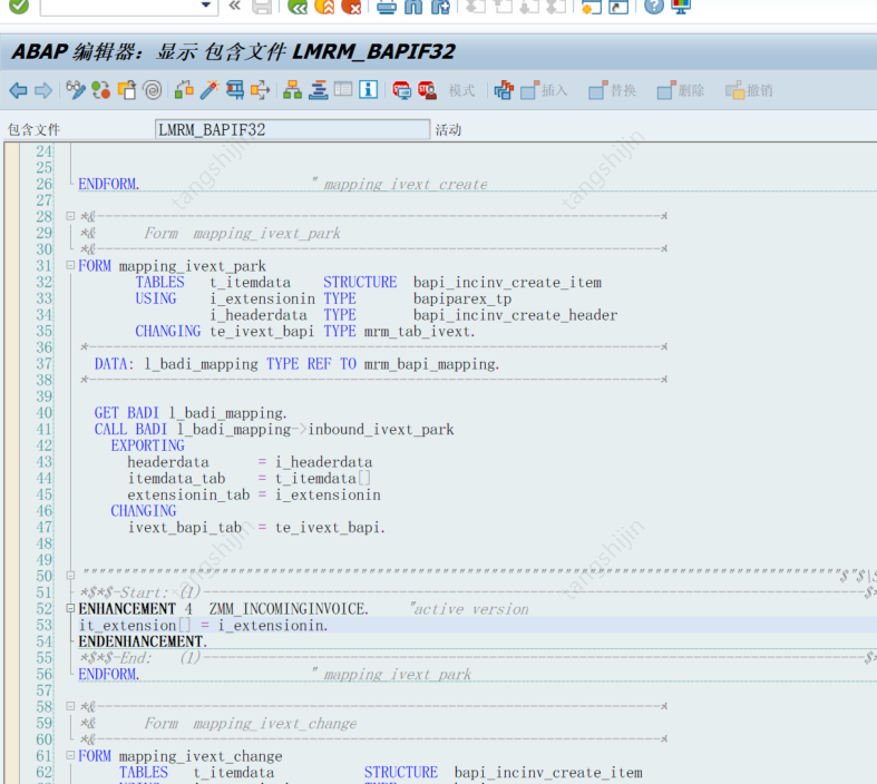 [SAPABAP]预制发票，相关屏幕增强及bapi 增强_abap 预制发票 增强字段-CSDN博客
