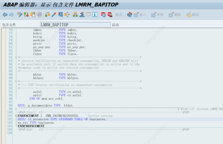 [SAPABAP]预制发票，相关屏幕增强及bapi 增强_abap 预制发票 增强字段-CSDN博客