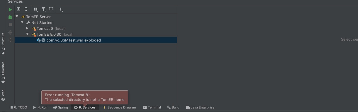 Tomcat Configuration Problem Warning The Selected Directory Is Not A Tomee Home Programmer