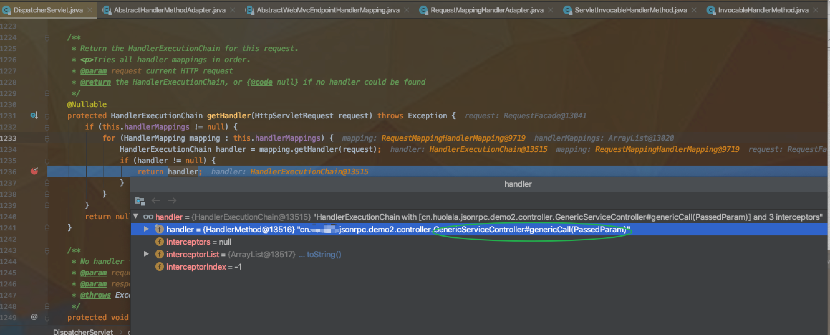 源码分析：jsonrpc标准泛化调用及服务端dispatcherservlet流程from Jsonrpc Import 