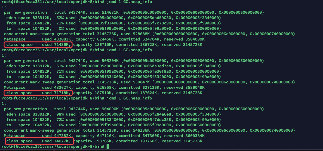记一次JVM内存溢出解决过程_java.lang.outofmemoryerror: compressed class space-CSDN博客