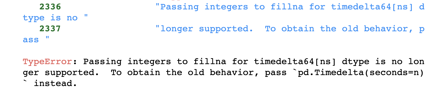 Python Time Interval Timedelta64 ns Converted To Integer Format 