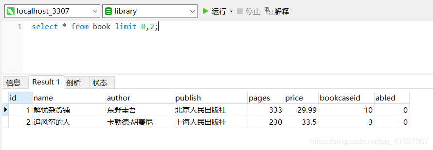 Mysql 之 Limit 分页查询用法limit分页的两个参数 Csdn博客