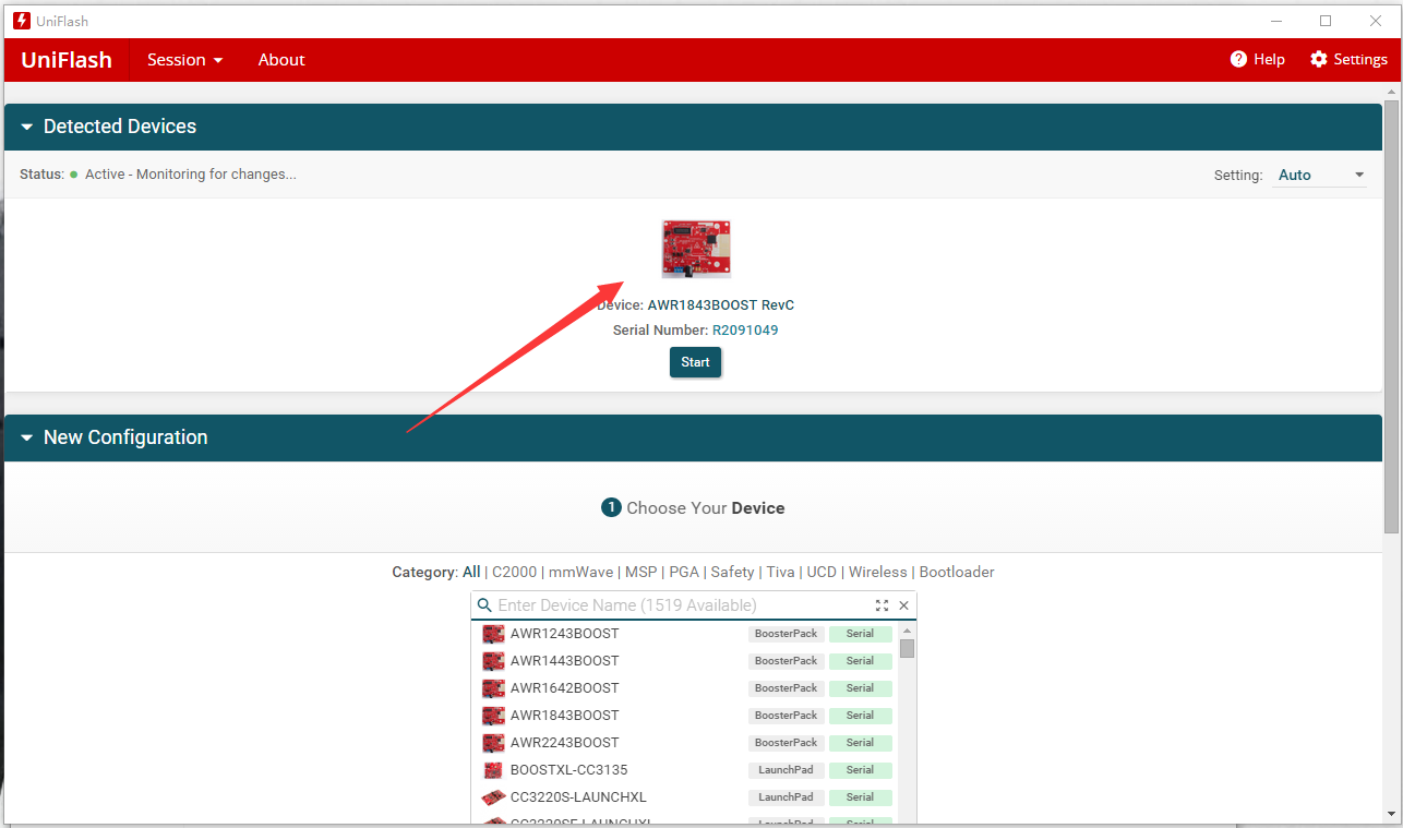 毫米波雷达AWR1843 CCS调试_awr1843boost配套软件-CSDN博客