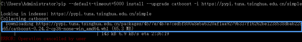 【pip】快速解决 pip 下载安装超时问题 (ReadTimeoutError)_pip超时-CSDN博客