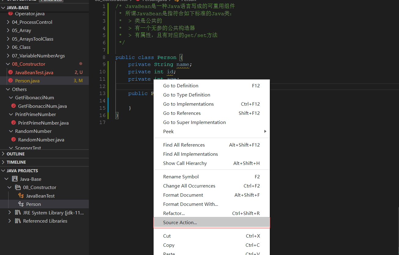VS Code小技巧_vscode getter and setter-CSDN博客