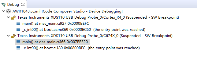 Xiaojie雷达之路---TI实战笔记---CCS调试模式_1843ccsfft调试-CSDN博客