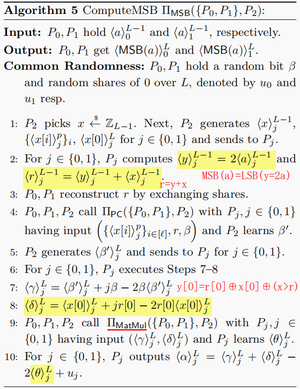 （阅读笔记）SecureNN: 3-Party Secure Computation for Neural Network Training-CSDN博客
