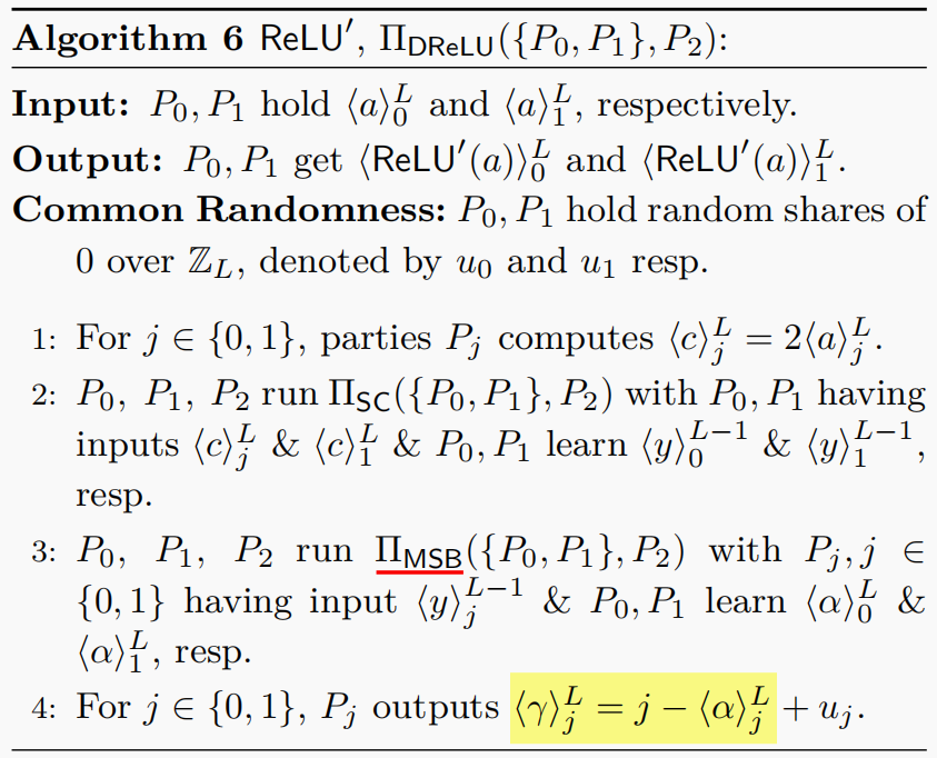 （阅读笔记）securenn 3 Party Secure Computation For Neural Network Training Csdn博客 6716