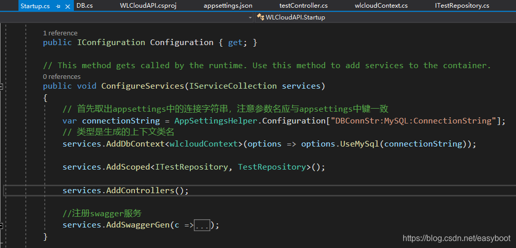 Core 3 1 使用entityframeworkcore Entity Framework Core 3 1 17 Initialized Peisdefa Csdn博客