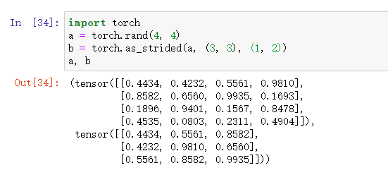 pytorch每日一学15(torch.as_strided())根据步长创建一个现有tensor的视图_pytorch at::kstrided-CSDN博客