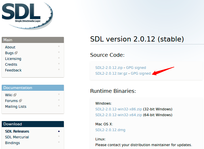 linux安装 SDL环境_sdl2-2.0.12.tar.gz-CSDN博客