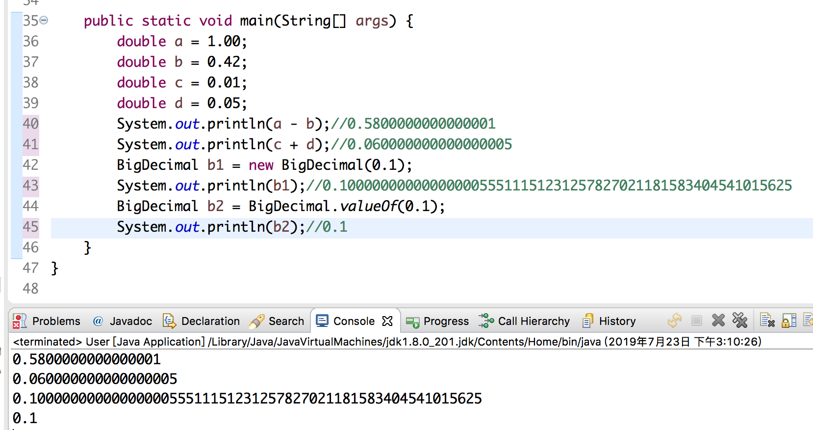 float与double的范围和精度 - 程序员大本营
