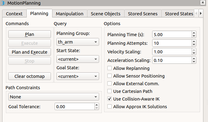 MOVEIT PYTHON应用：编程实现速度和加速度设置_moveit ik运行加速-CSDN博客