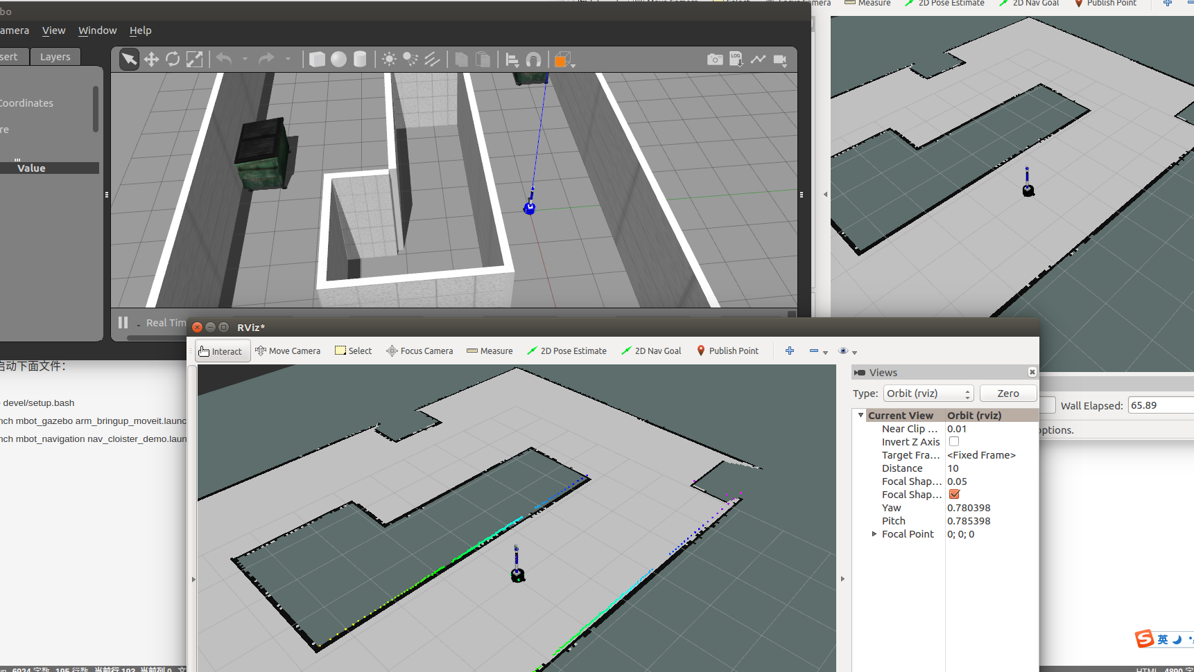ROS下移动机械臂导航与Moveit!抓取仿真实现_moveit 抓去-CSDN博客