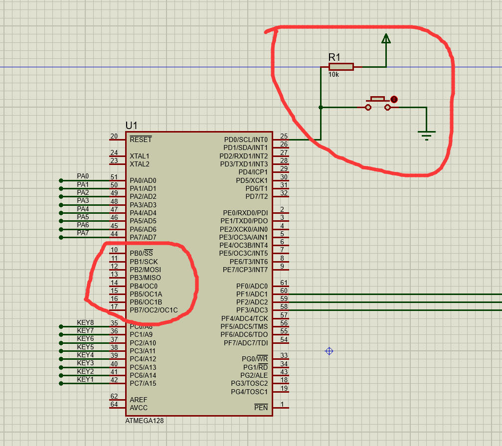 atmega 128 单片机 开发 例子 例程 教程 ADC PWM 呼吸灯_atmega128例程-CSDN博客