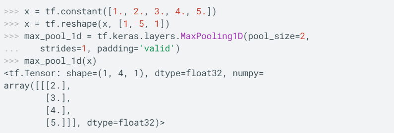 TF-tf.keras.layers.MaxPool1D-CSDN博客