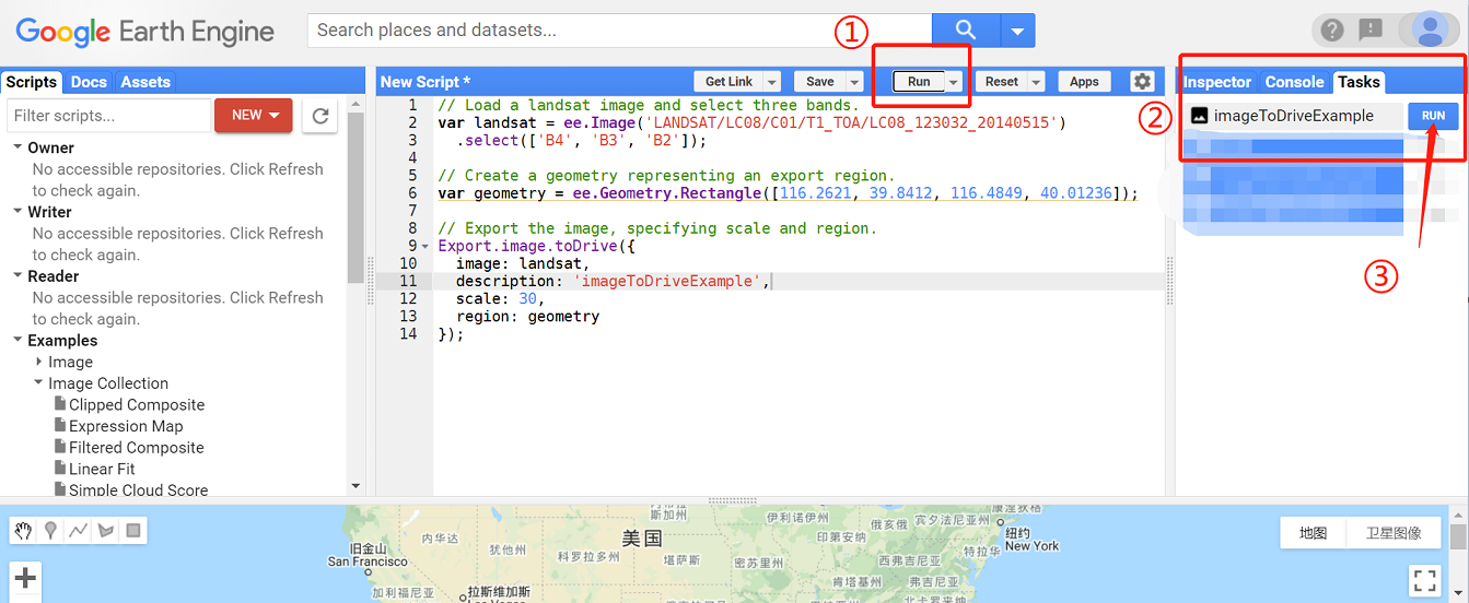 Google Earth Engine (GEE) 导出数据到Drive account (Google Drive)目录_suiluochenghu的博客-CSDN博客