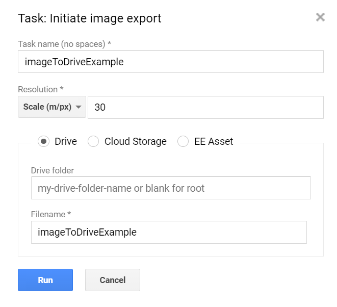 Google Earth Engine (GEE) 导出数据到Drive account (Google Drive)目录_suiluochenghu的博客-CSDN博客