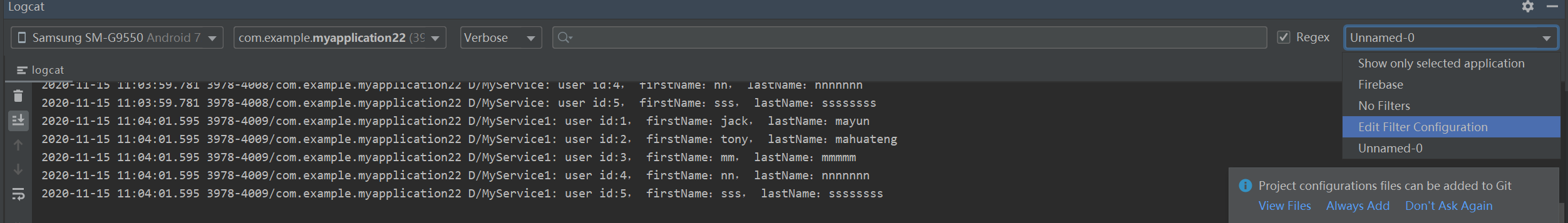 android studio logcat过滤多个tag_androidstudio logcat 如何同时过滤多个tag-CSDN博客