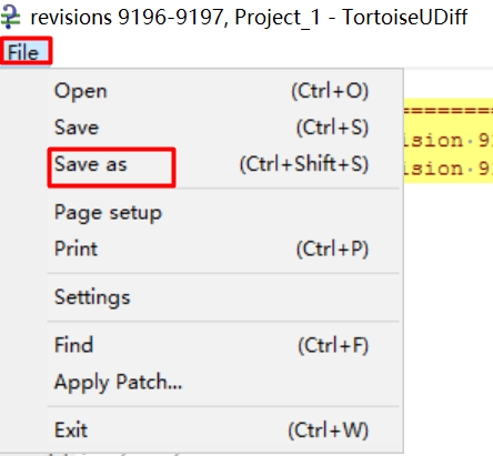 如何使用TortoiseSVN生成不同分支/历史日志的*.diff差异文件_show changes as unified diff-CSDN博客