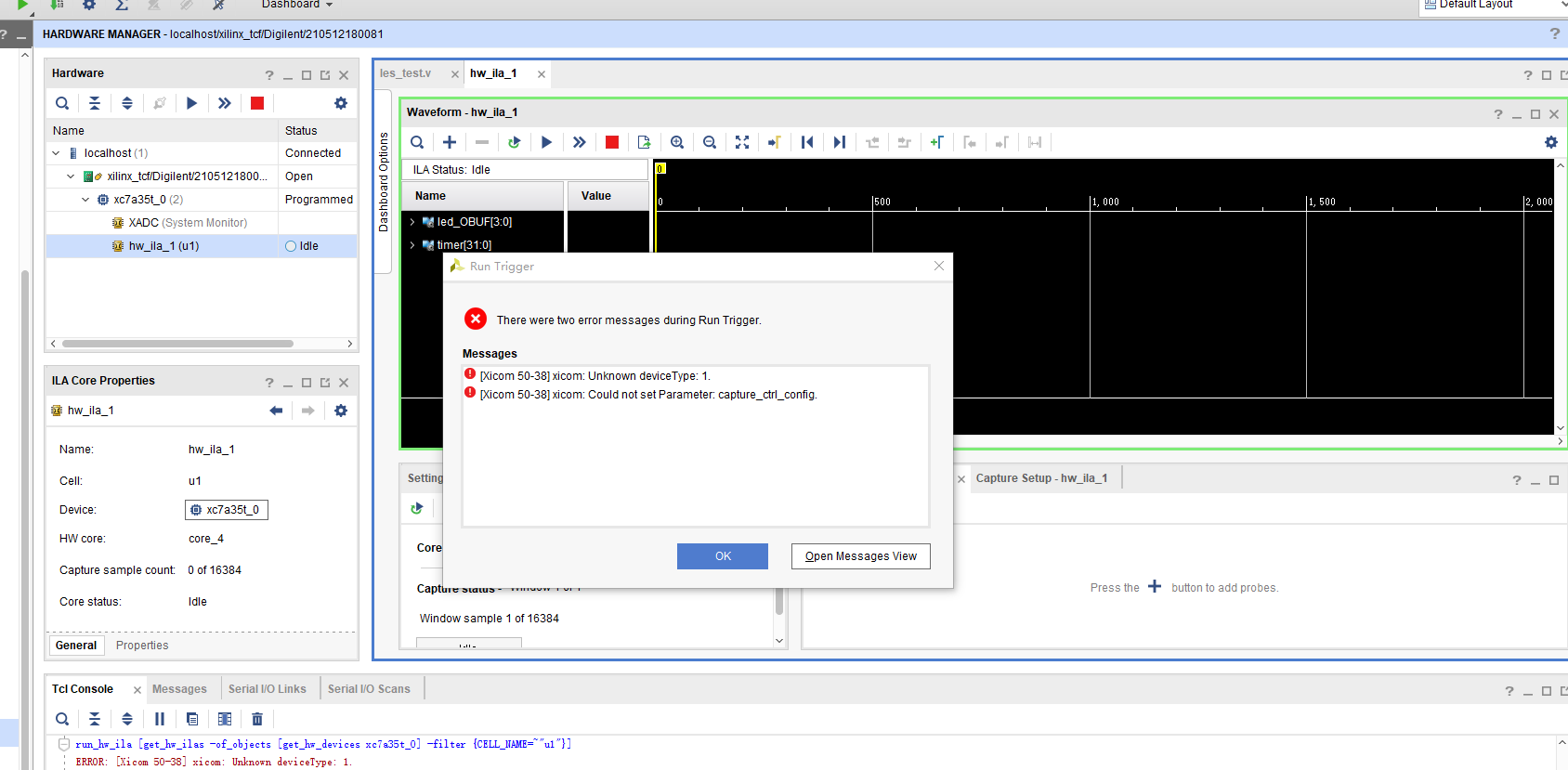 vivado-ila调试之时钟问题_vivado labtools 27-3412-CSDN博客