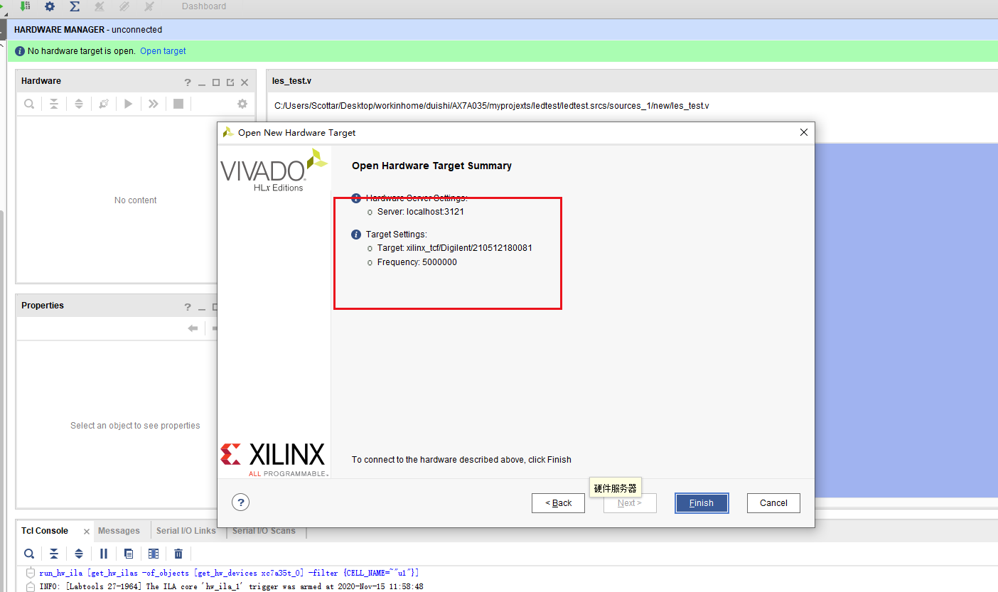 vivado-ila调试之时钟问题_vivado labtools 27-3412-CSDN博客
