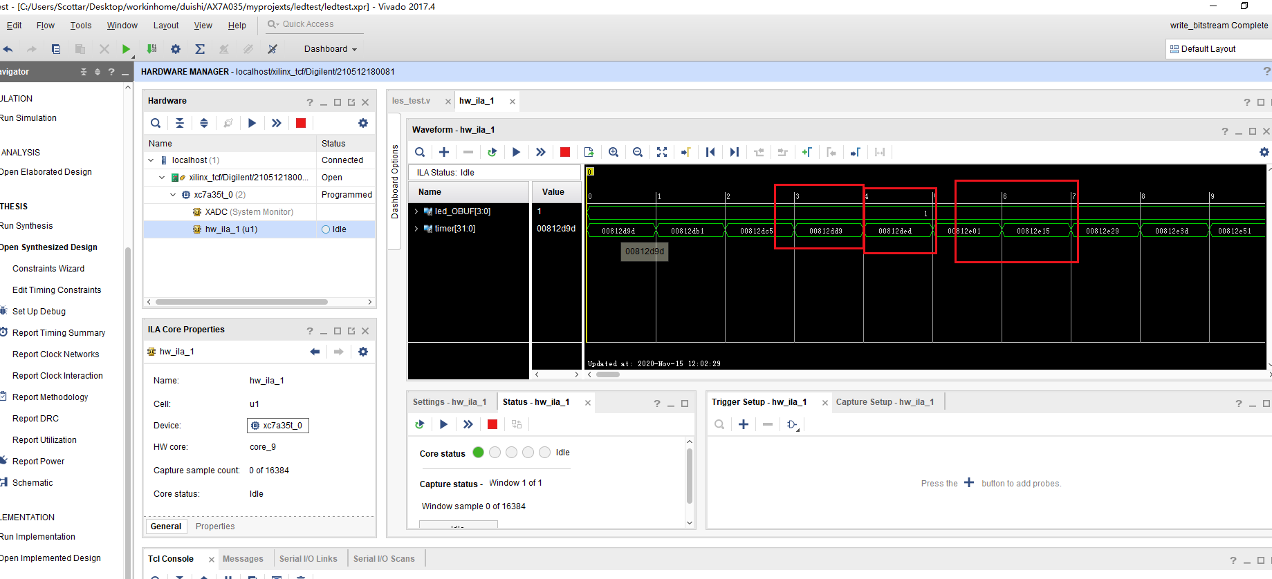 Clock problem of vivado-ila debugging - Programmer Sought