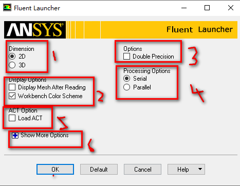 Fluent中Launch-启动界面设置_fluent launcher-CSDN博客