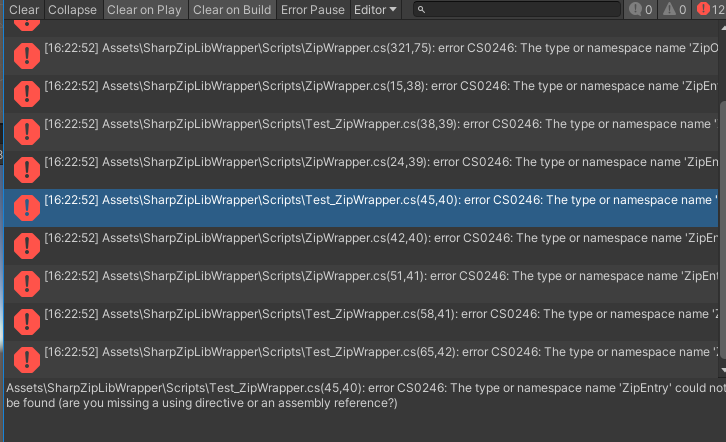 Unity 工具 之 （SharpZipLib） 实现文件Zip的压缩和解压（（可代密码）可一次压缩多个文件/文件夹）-CSDN博客